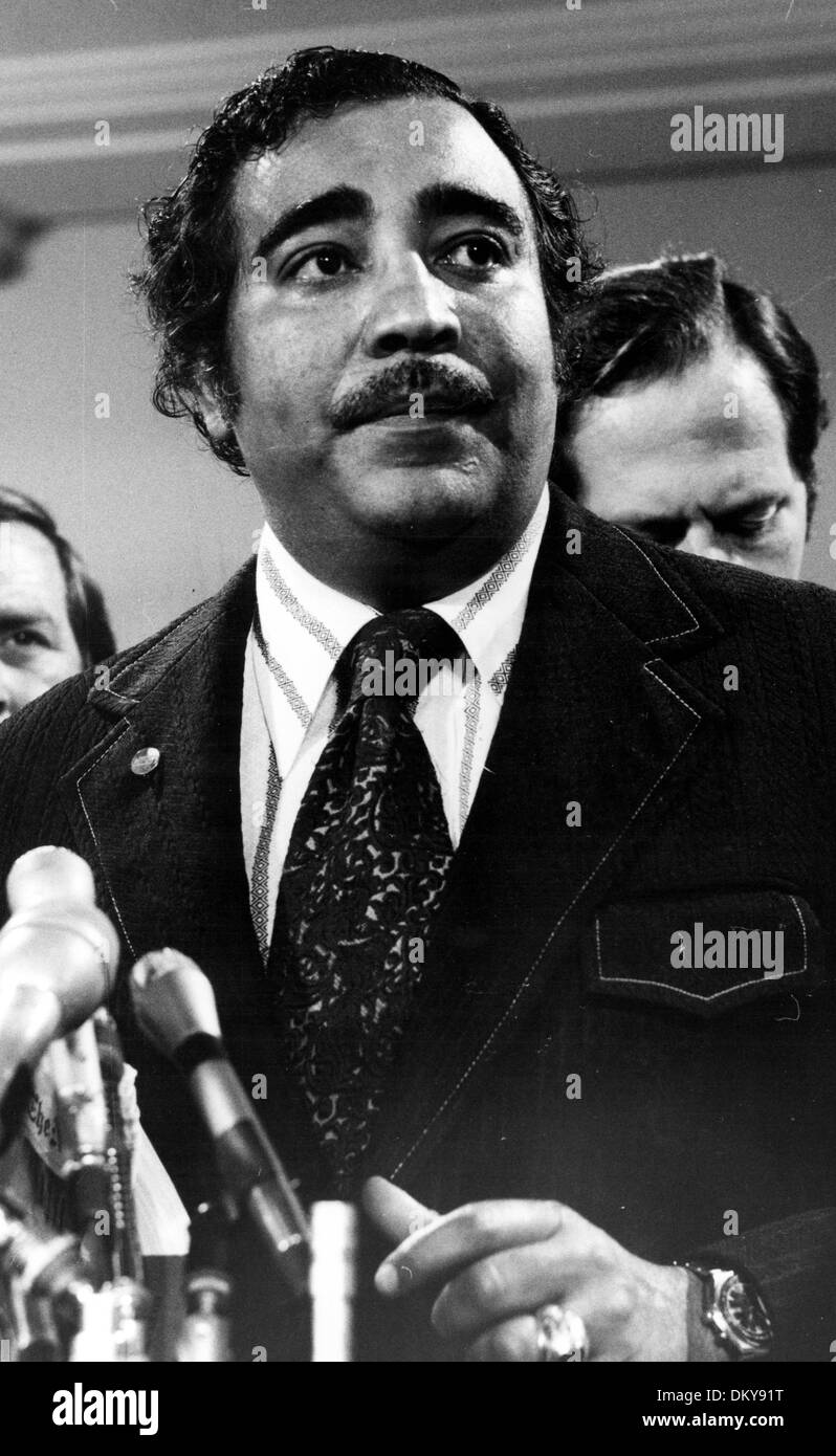 July 21, 1974 - CHARLES RANGEL IN WASHINGTON DC HOLDING NIXONS TAX ...