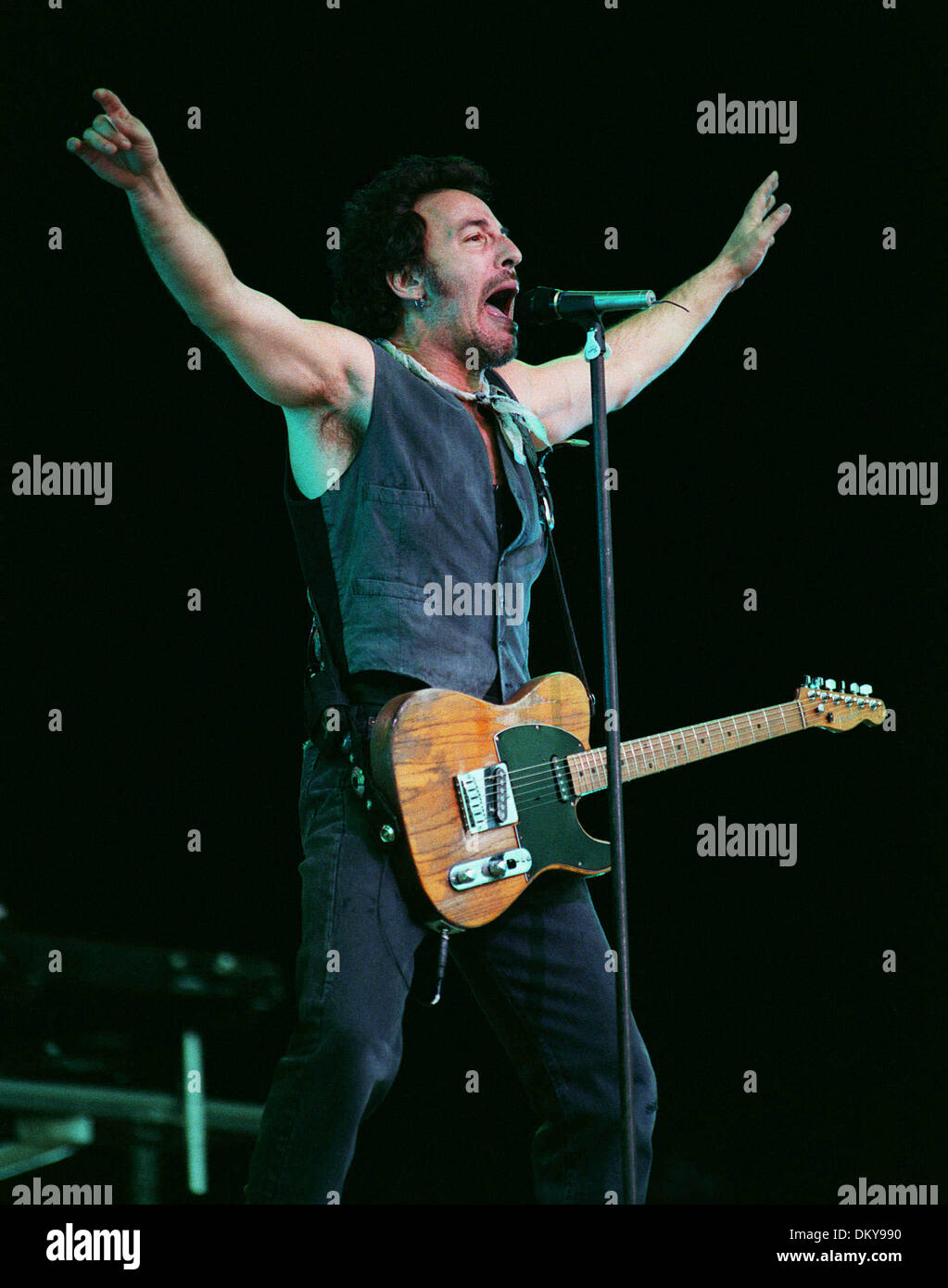 BRUCE SPRINGSTEEN, THE BOSS, 1993 Stock Photo - Alamy