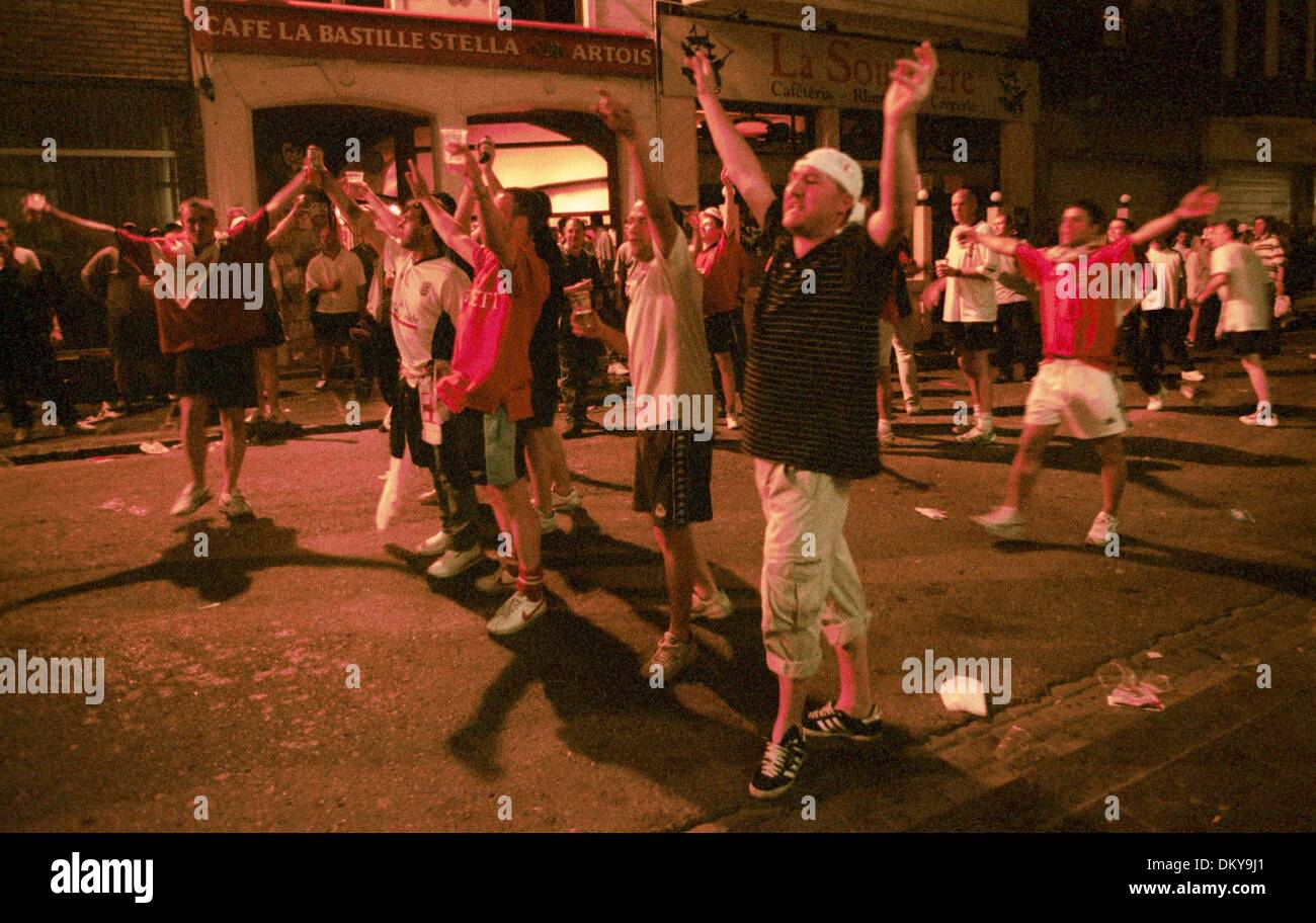 Charleroi football hooligans hi-res stock photography and images - Alamy