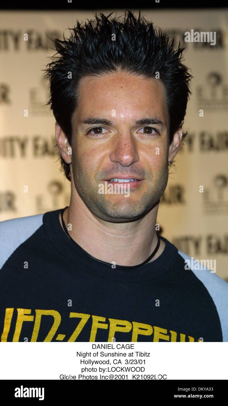 Mar. 23, 2001 - Hollywood, CA - DANIEL CAGE.Night of Sunshine at Tibitz ...