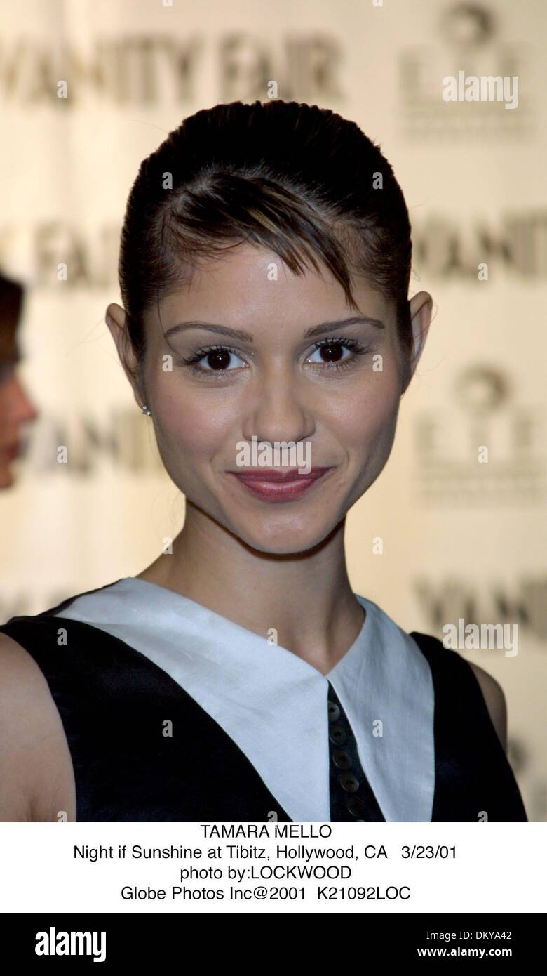 Mar. 23, 2001 - Hollywood, CA - TAMARO MELLO.Night of Sunshine at ...