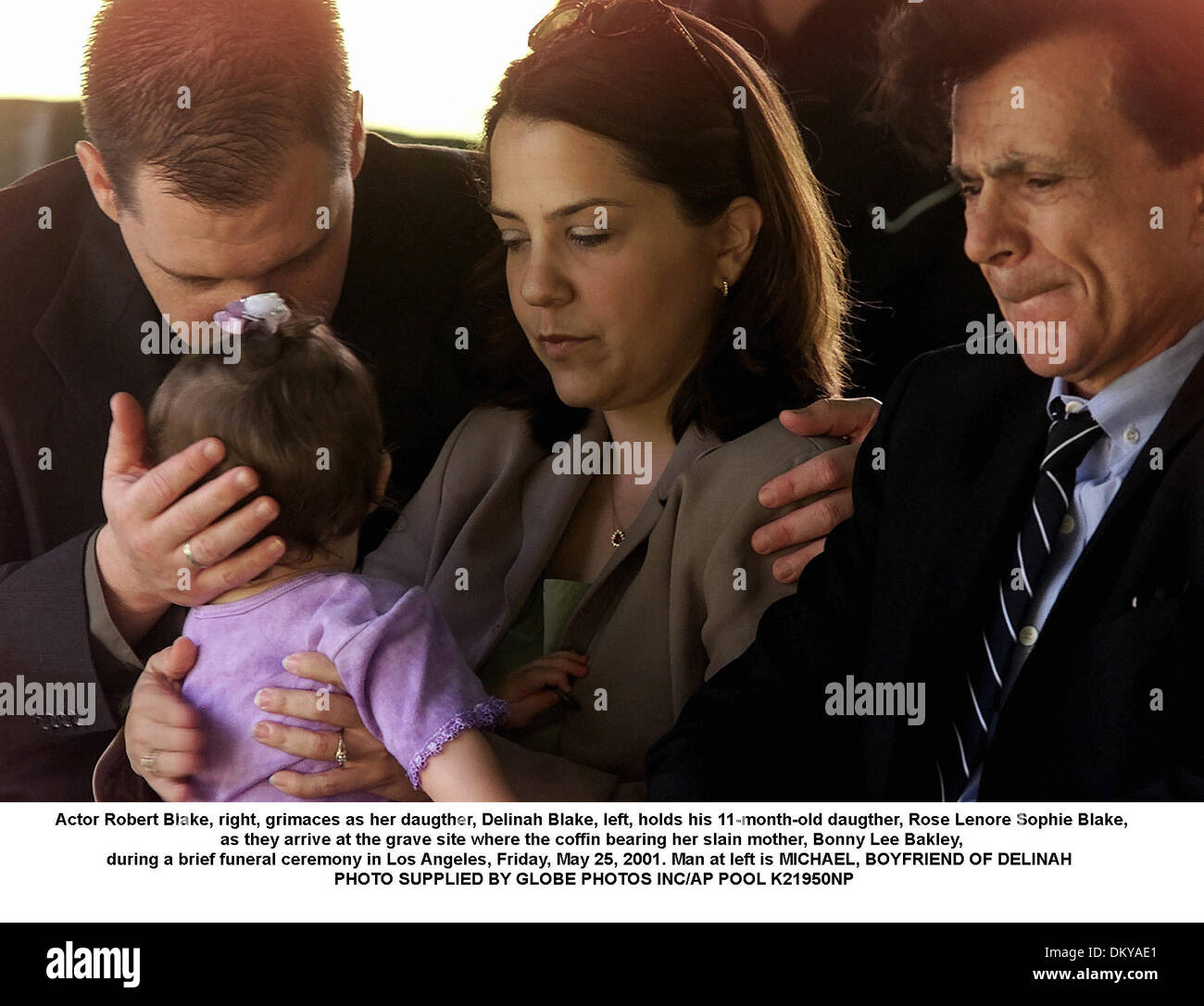 May 25, 2001 - Los Angeles, CA, USA - Actor Robert Blake, right ...