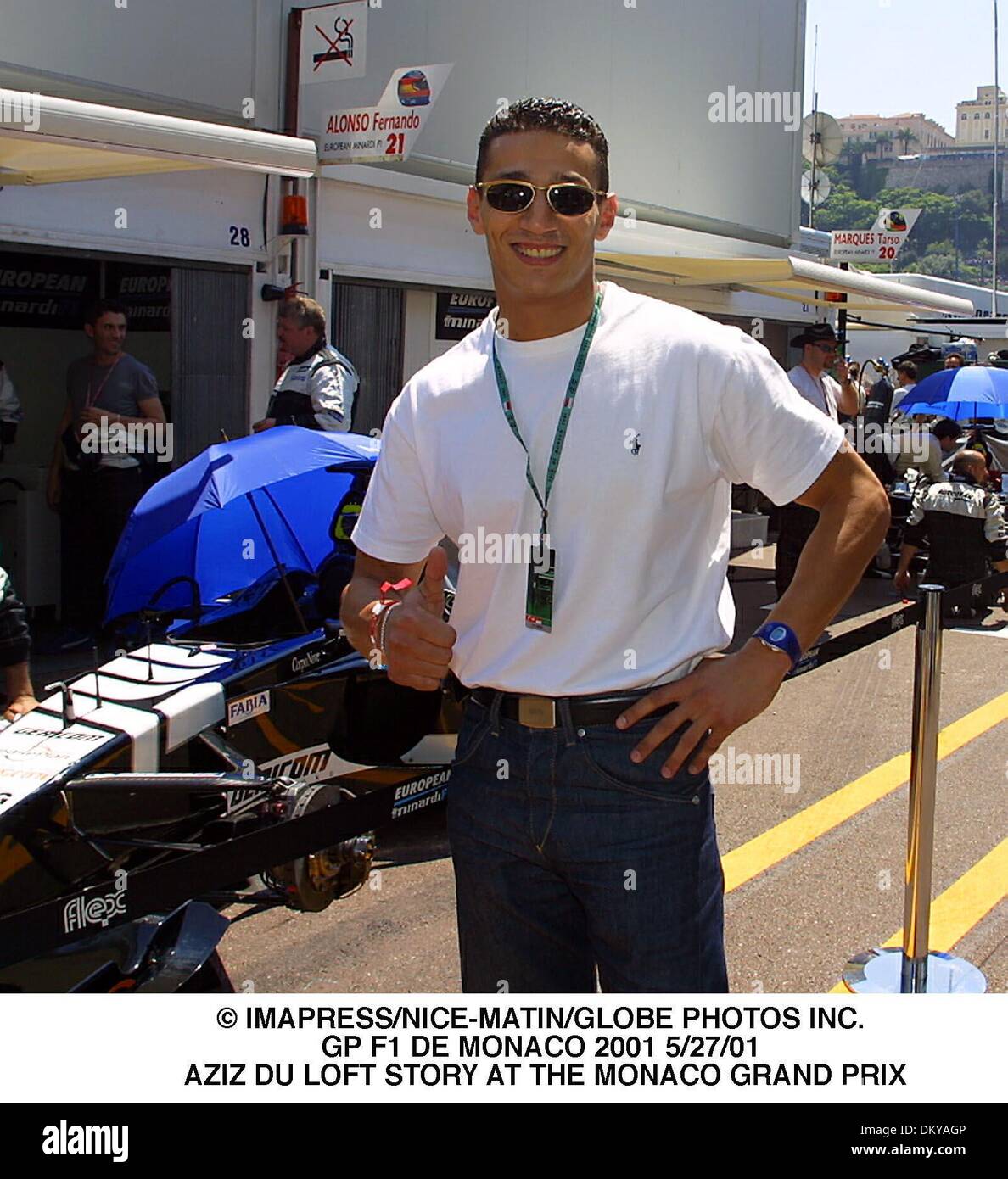May 27, 2001 - Â© IMAPRESS/NICE-MATIN/ GP F1 DE MONACO 2001 5/27/01 ...