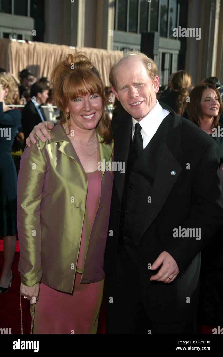 Mar. 10, 2002 - Los Angeles, USA - Ron Howard & wife.Screen ActorÂ«s ...