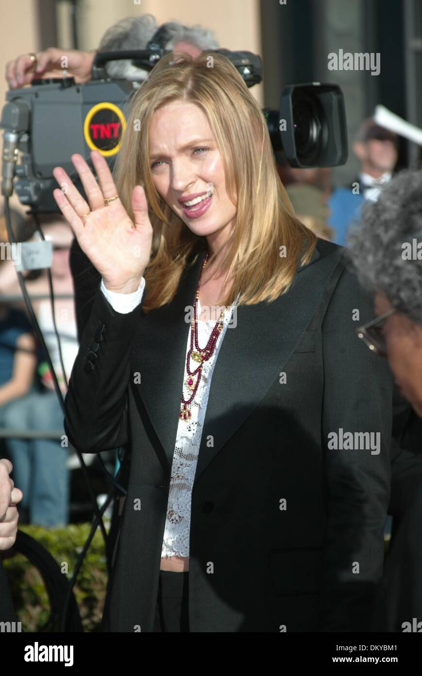 Mar. 10, 2002 - Los Angeles, USA - Uma Thurman.Screen ActorÂ«s Guild ...