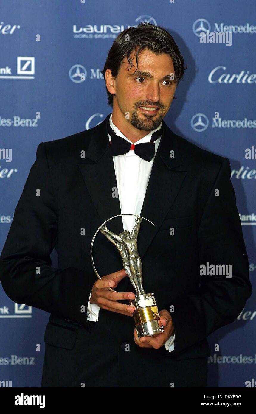 June 25, 2002 - Â©Eric Boizet/Imapress 14 mai 2002.Laureus World Sports ...