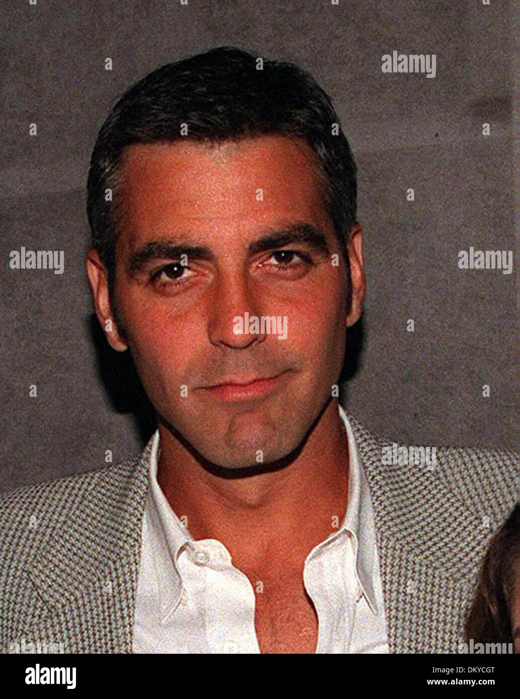 Sept. 21, 1997 - K9815AF .GEORGE CLOONEY PRESENTED MEMORABILIA FOROM ...