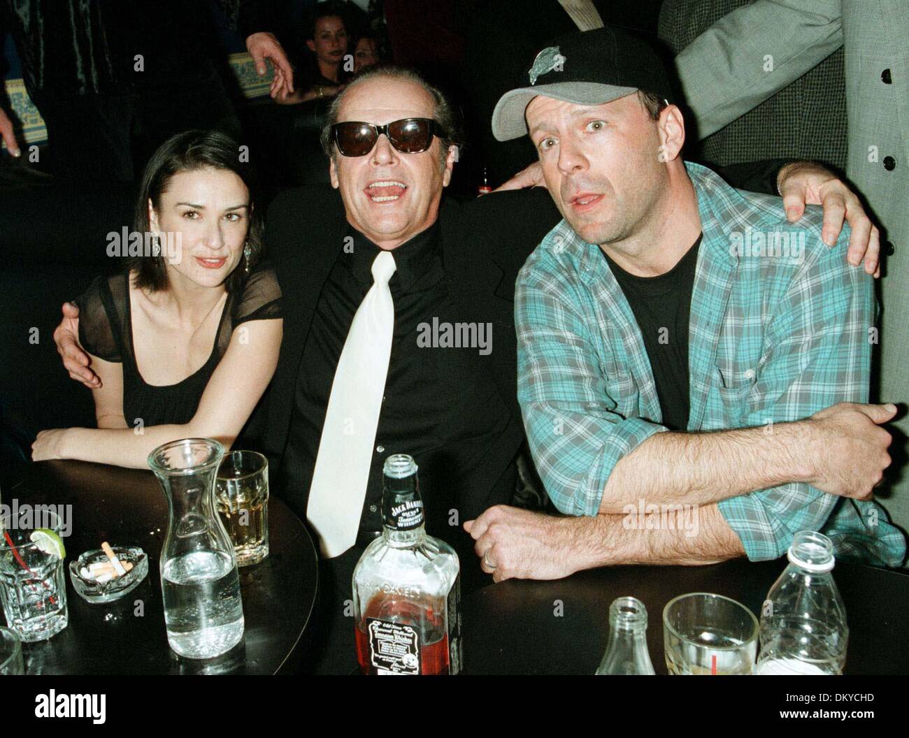 Feb. 9, 1998 - New York, Great Britain - 09/02/98 DEMI MOORE , JACK ...