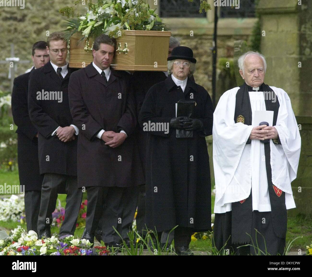 Apr. 20, 2001 - London, UK - Prebandary Fred Secombe, brother of Sir ...