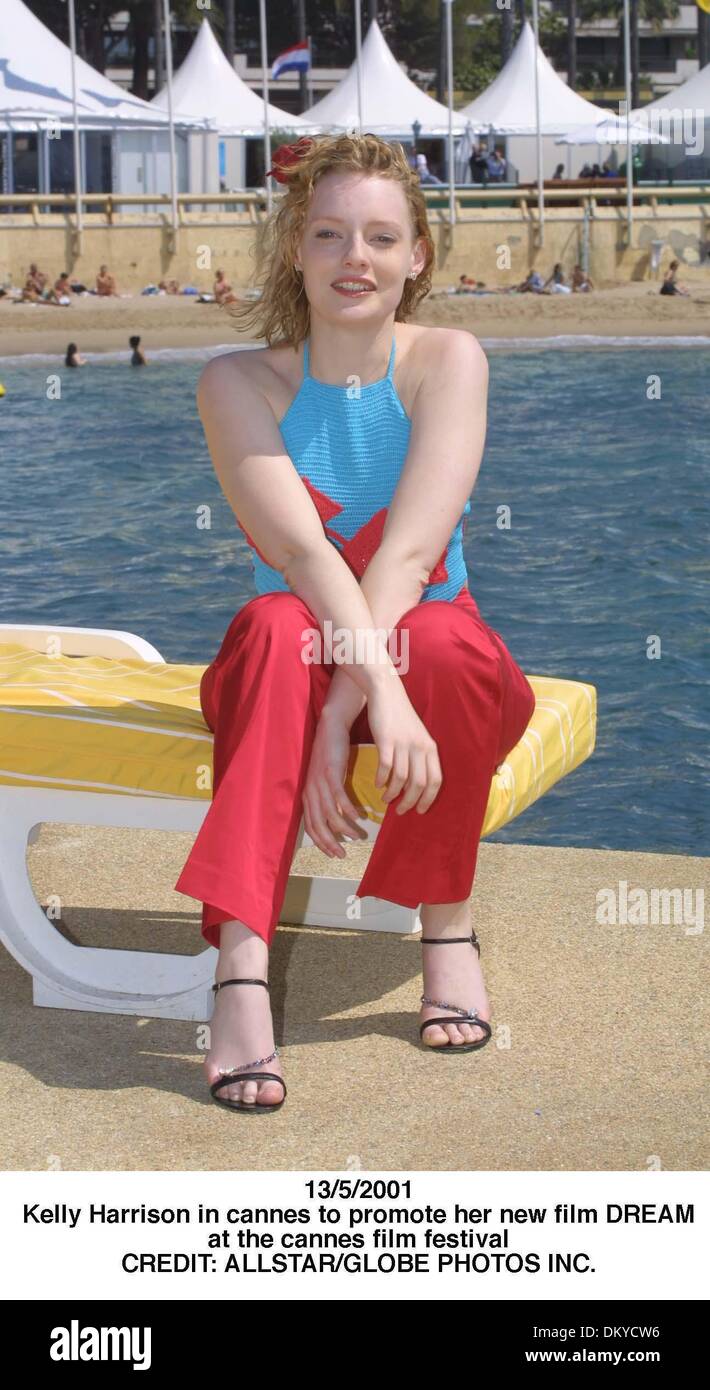 May 22, 2001 - 13/5/2001.Kelly Harrison in cannes to promote her new ...