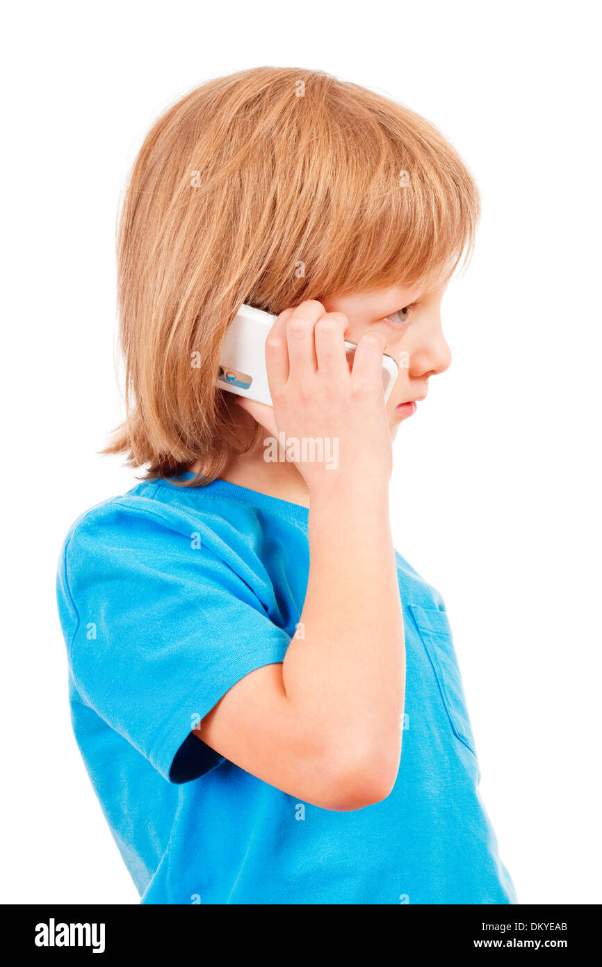 Boy talking hi-res stock photography and images - Alamy