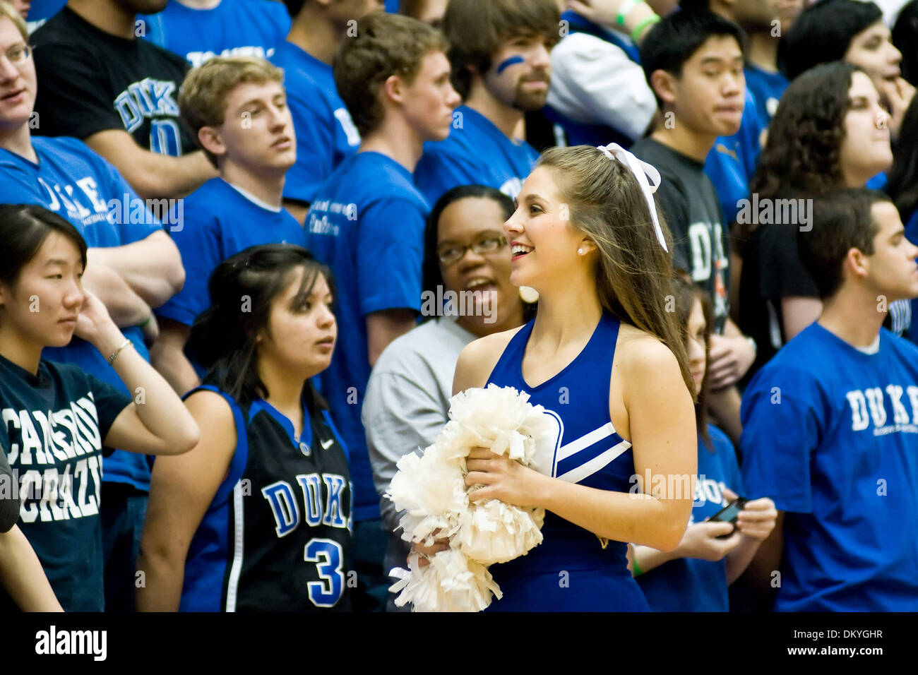 Jan. 13, 2010 - Durham, North Carolina, U.S - 13 January 2009: Duke ...