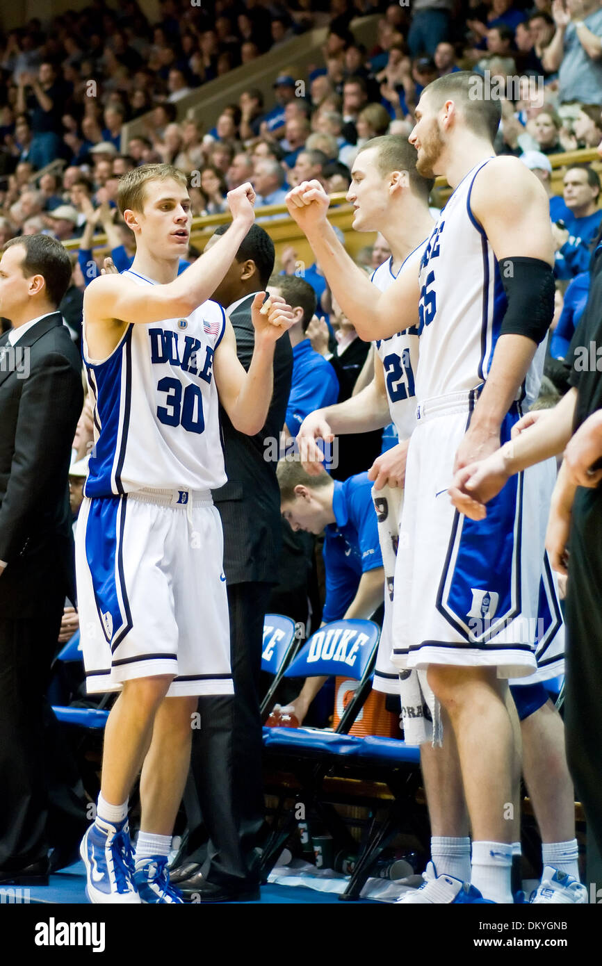 Jan. 13, 2010 - Durham, North Carolina, U.S - 13 January 2009: Duke ...