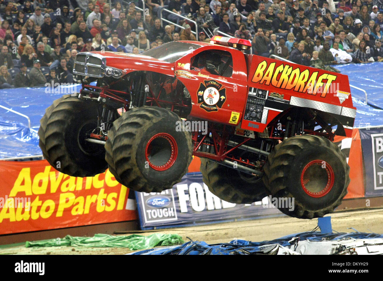 Jan. 16, 2010 - Detroit, Michigan, U.S - 16 January 2010: Backdraft ...