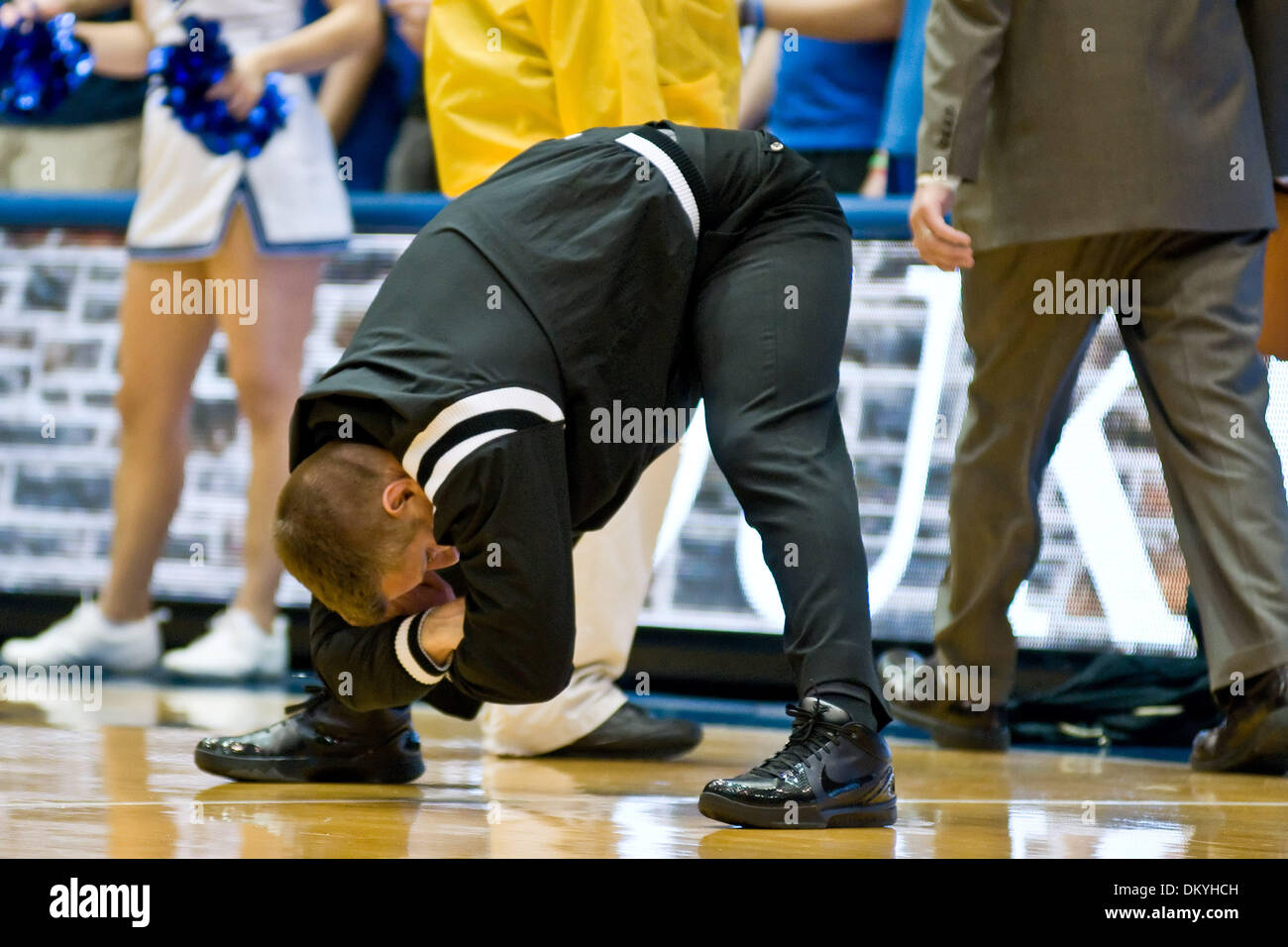 Jan. 17, 2010 - Durham, North Carolina, U.S - 17 January 2009: Referee ...