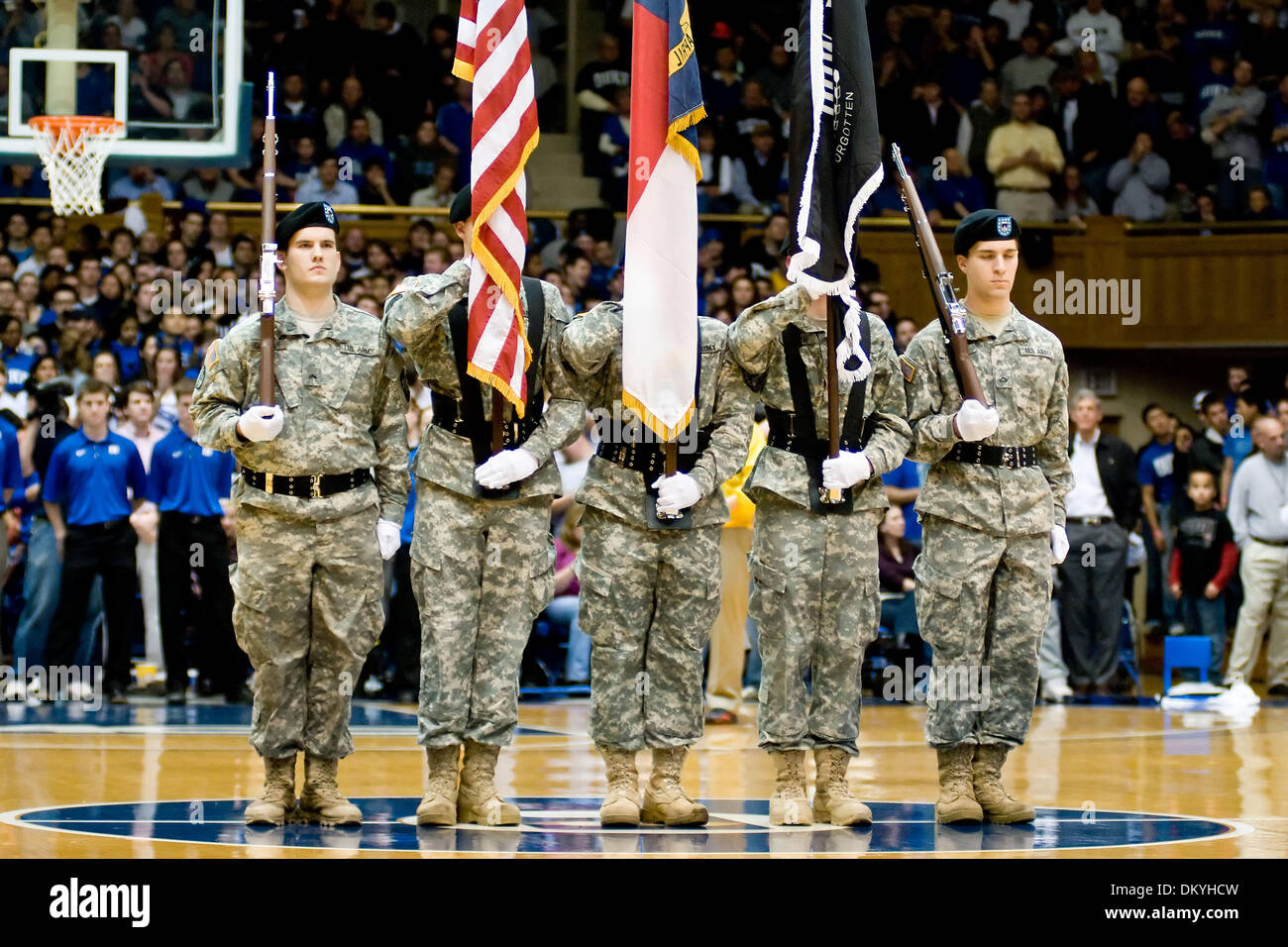 Jan. 17, 2010 - Durham, North Carolina, U.S - 17 January 2009: The Duke ...