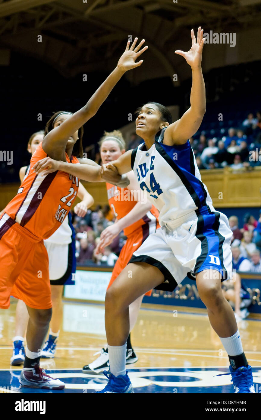 Jan. 21, 2010 - Durham, North Carolina, U.S - 21 January 2010: Dukes ...