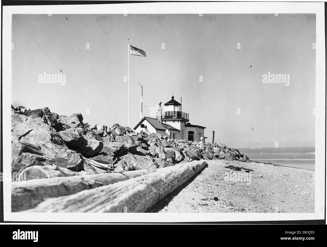 West Point Tower and Fog Signal, located at the entrance to the San ...