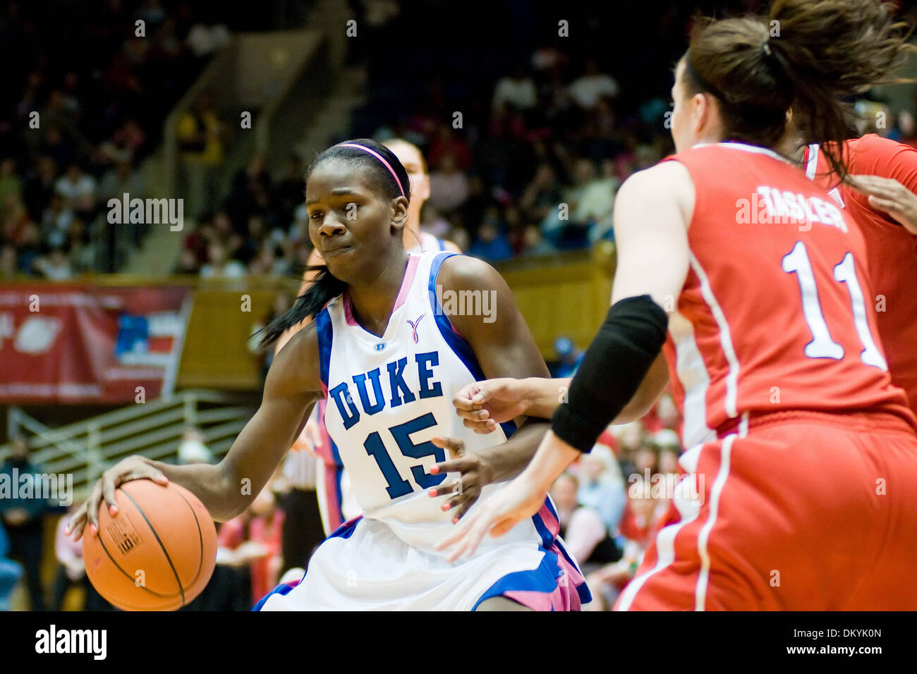 Feb. 11, 2010 - Durham, North Carolina, U.S - 11 February 2009: Dukes ...