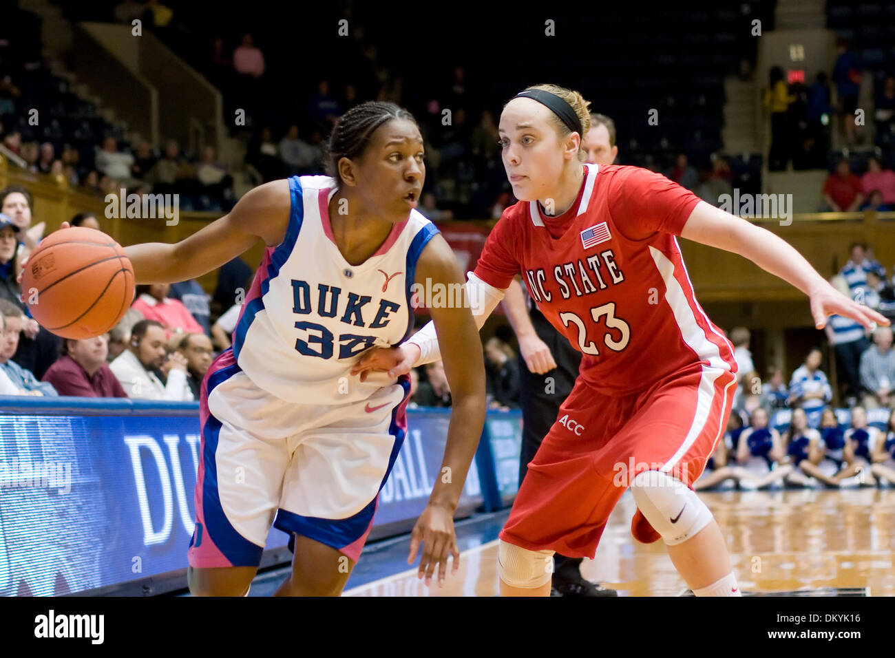 Feb. 11, 2010 - Durham, North Carolina, U.S - 11 February 2009: Dukes ...