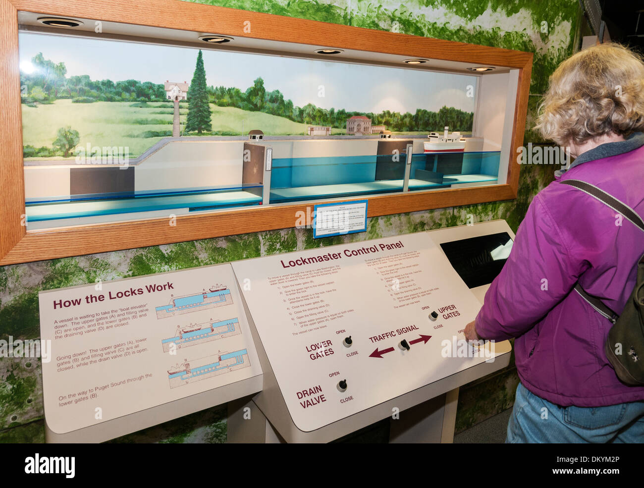 Ballard locks seattle hi-res stock photography and images - Alamy