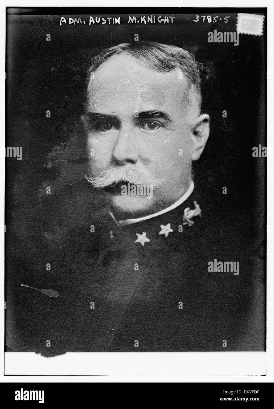 This photograph shows Admiral Austin M. Knight, a notable figure in U.S ...