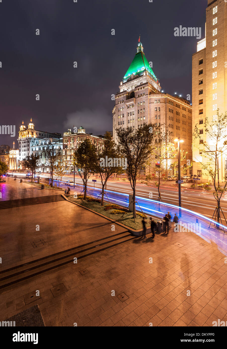 The Bund, promenade, Puxi, Shanghai, China Stock Photo - Alamy