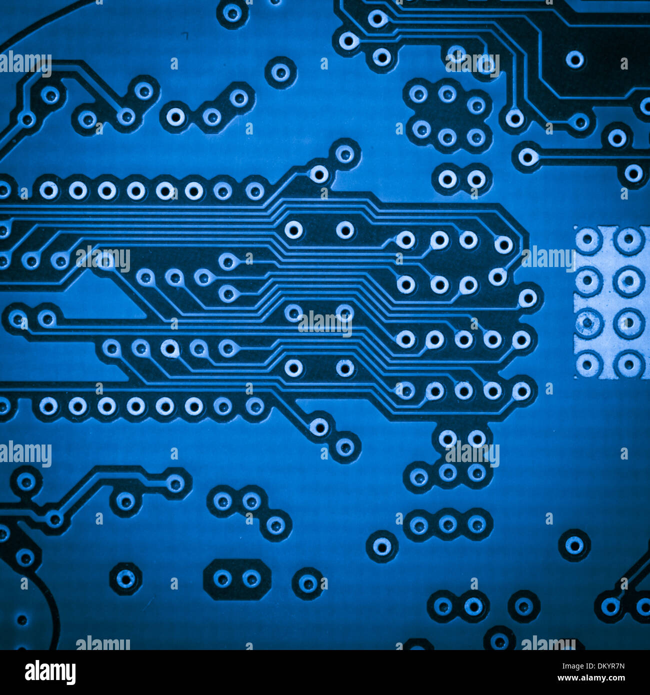 Microchip close up background for technology design Stock Photo - Alamy