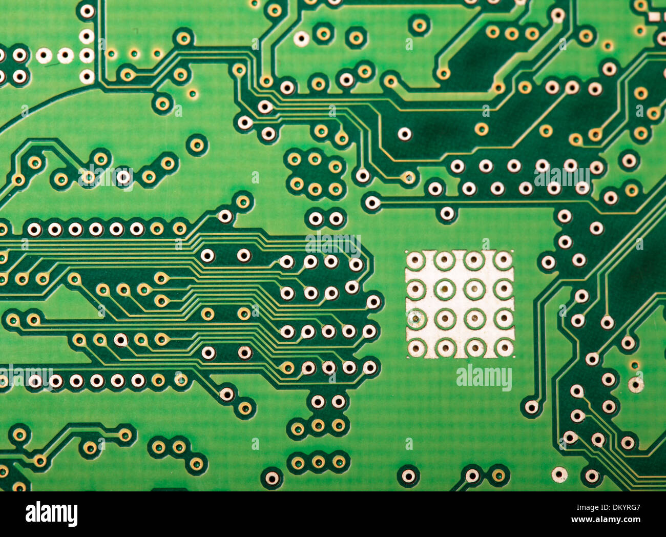 Microchip close up background for technology design Stock Photo - Alamy