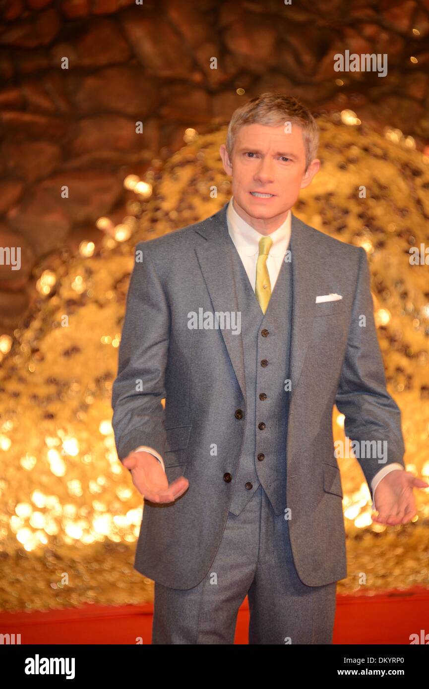 Berlin, Germany. 9th Dec, 2013. Martin Freeman attends the premiere of ...