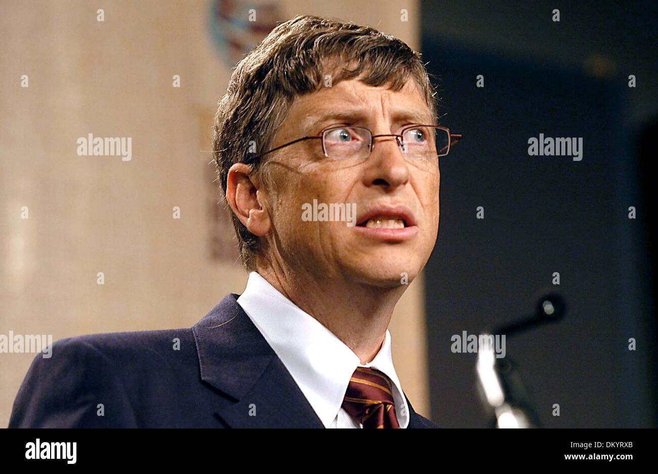 Sept. 18, 2002 - New York, NEW YORK - BILL GATES AS CO-FOUNDER OF THE ...