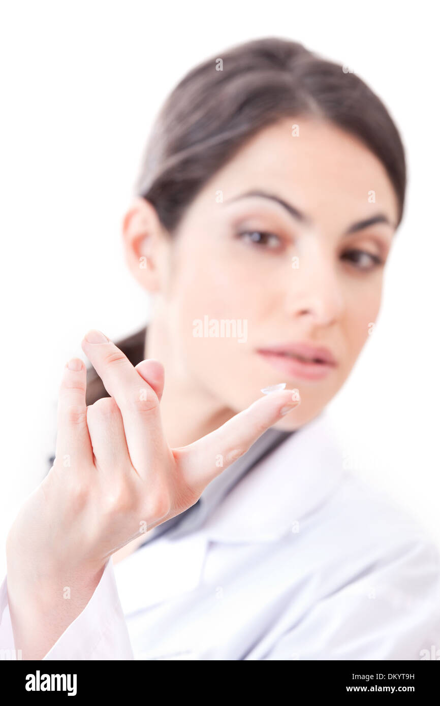 Vertical contact lens hi-res stock photography and images - Alamy