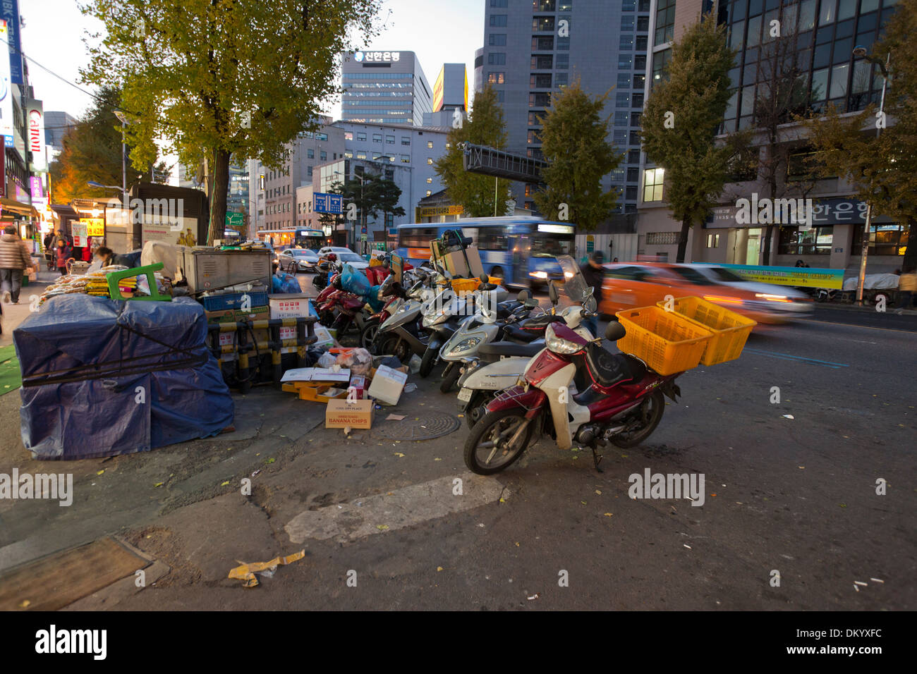 Delivery scooter hi-res stock photography and images - Alamy