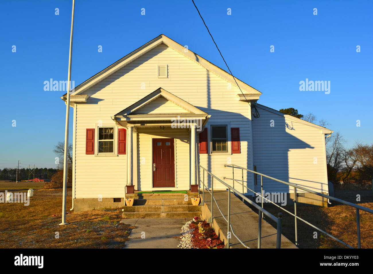 The Johnson School, located on Delaware Route 24 between Roads 309 and ...