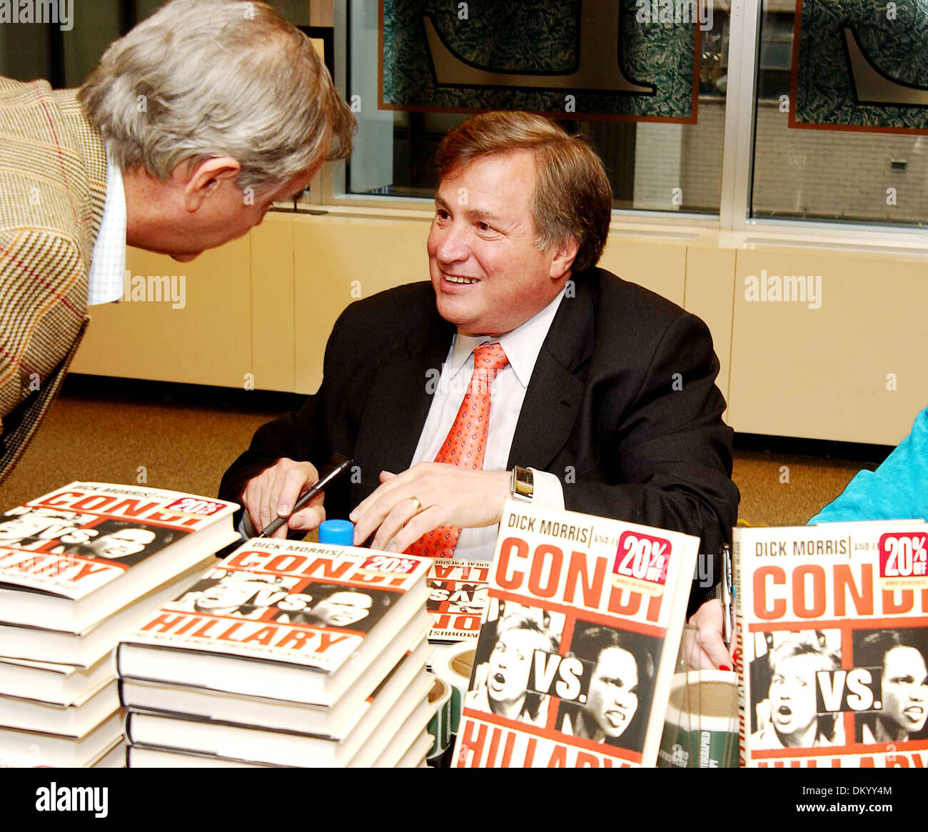 Mar. 3, 2002 - New York, NEW YORK - Dick Morris and wife, Eileen McGann ...