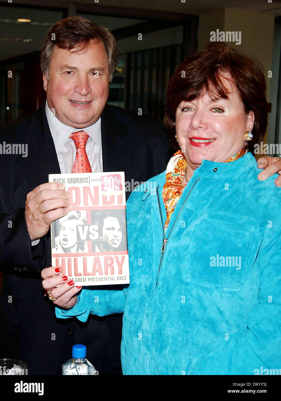 Mar. 3, 2002 - New York, NEW YORK - Dick Morris and wife, Eileen McGann ...