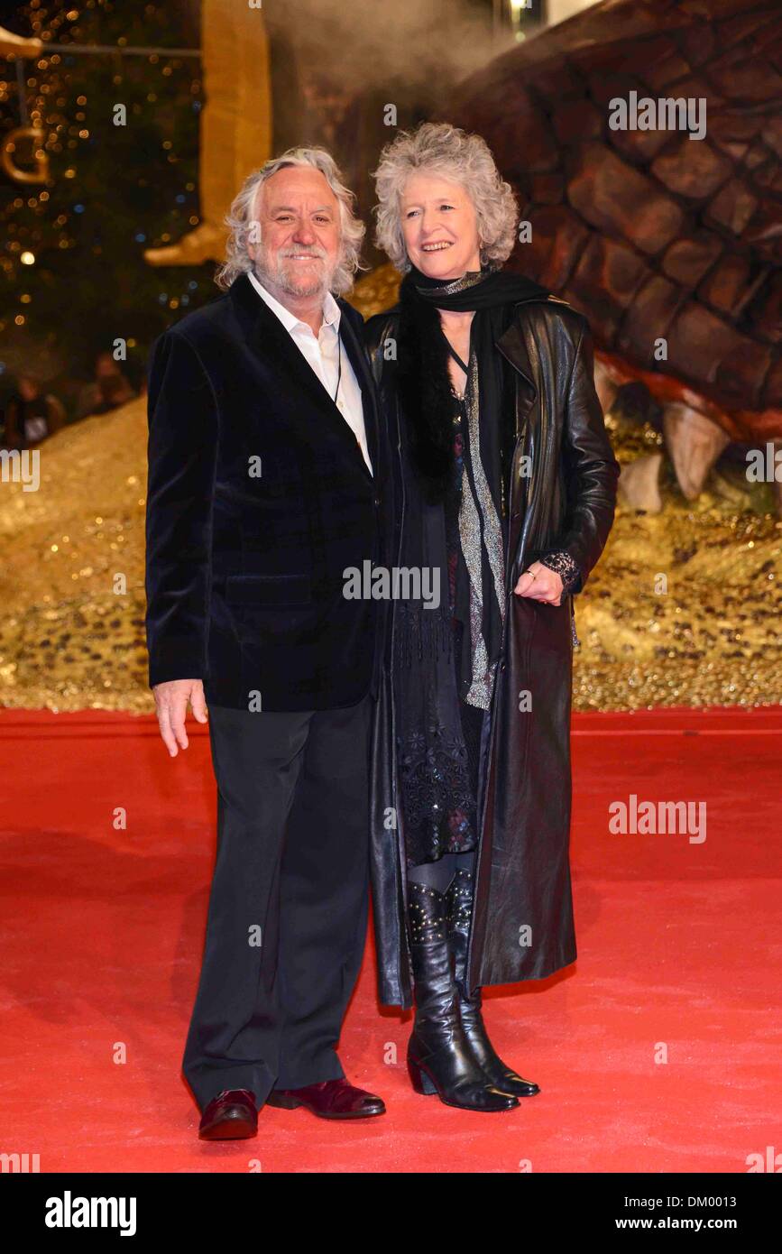 Berlin, Germany. 9th Dec, 2013. Dan Hannah and wife at the European ...