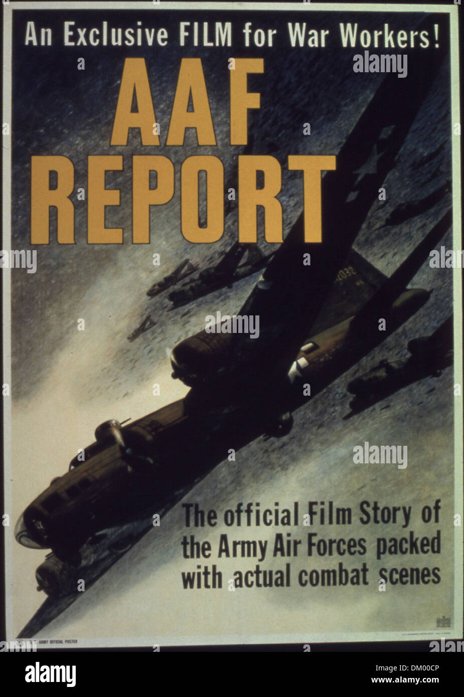 This World War II propaganda poster promotes the American Air Force ...