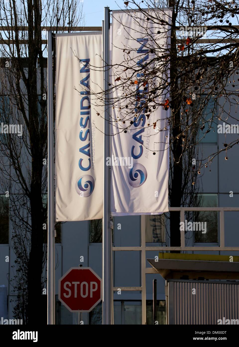 armaments manufacturer Cassidian inUnterschleissheim, Germany. 10th Dec ...