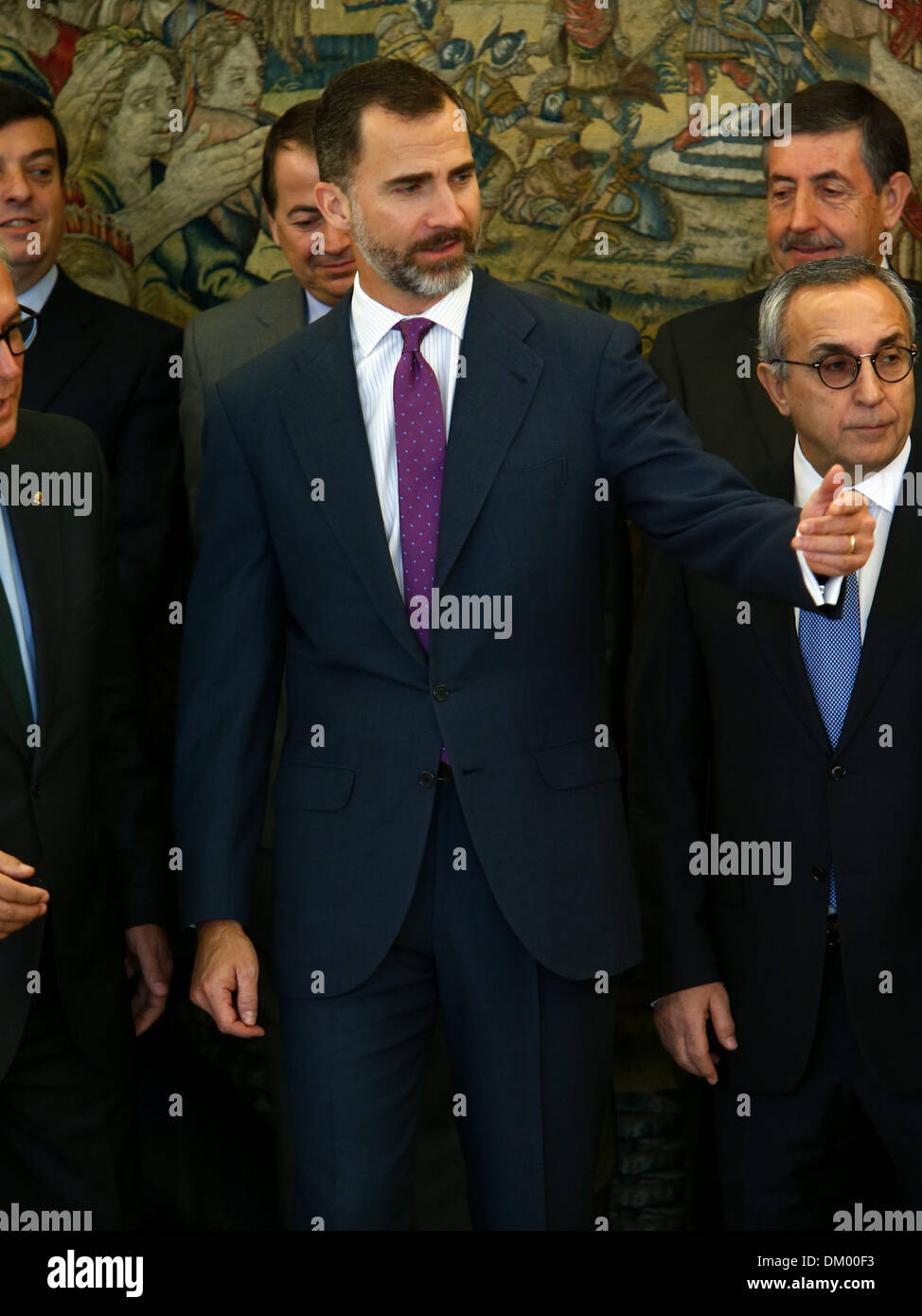 The Prince of Asturias, Prince Felipe, Audience of president of The ...