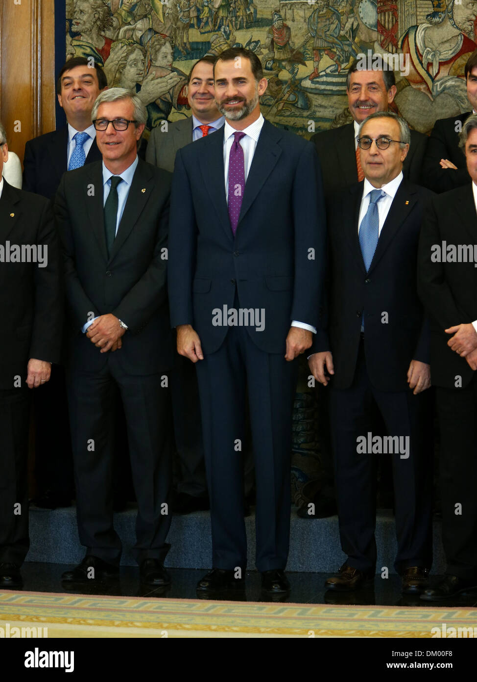 The Prince of Asturias, Prince Felipe, Audience of president of The ...