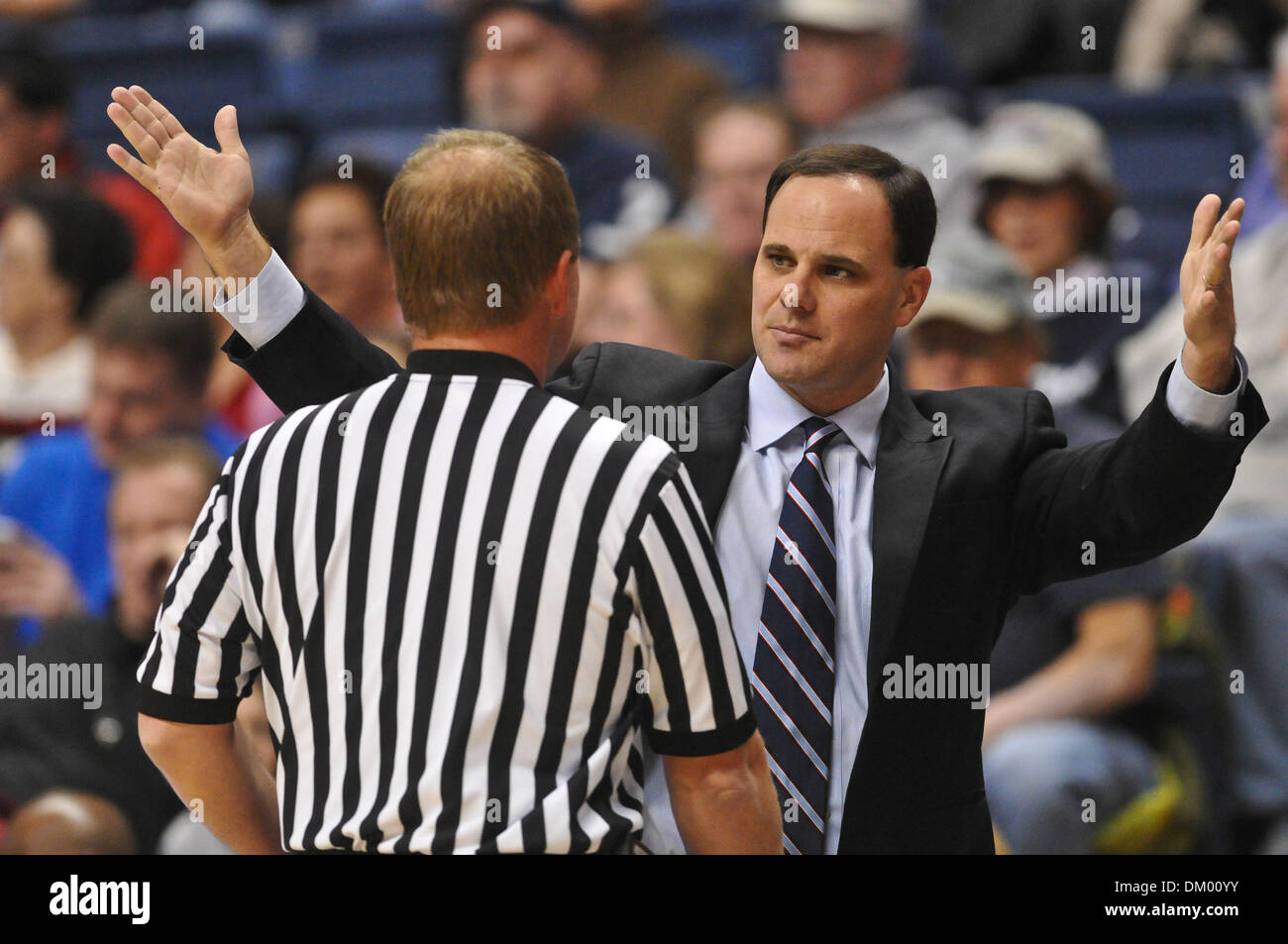 Nov. 28, 2009 - Storrs, Connecticut, U.S - 28 November 2009: Richmond ...