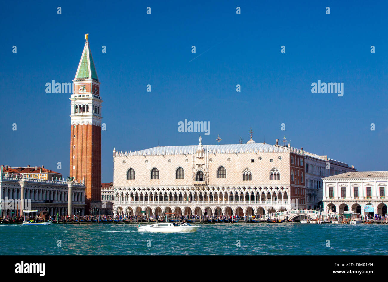Venice - St. Marks square from the Grand Canal Stock Photo - Alamy