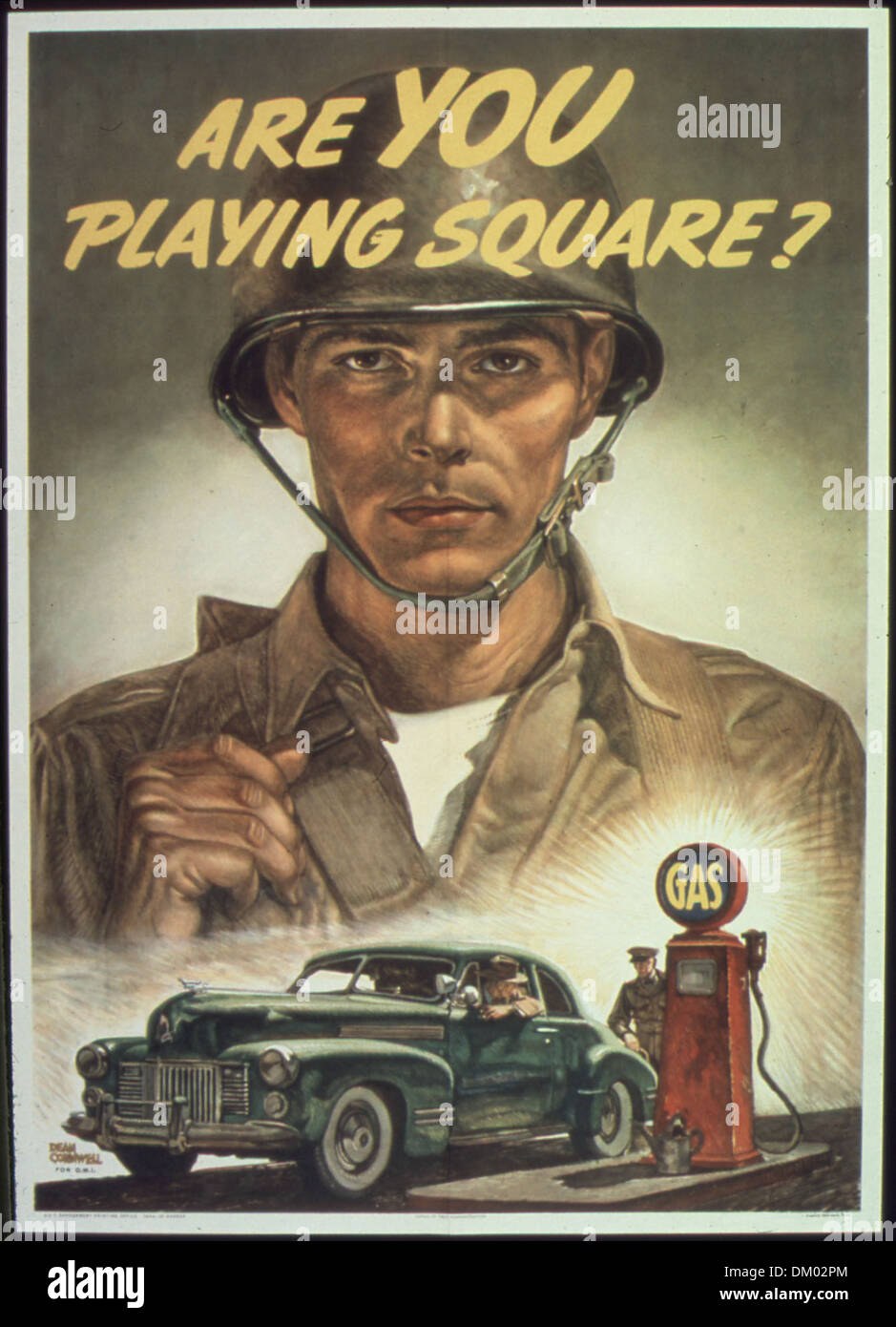 This World War II propaganda poster encourages Americans to act ...