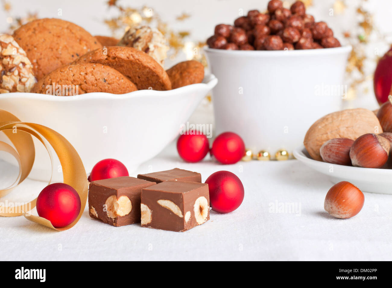 Hazelnut chocolates hi-res stock photography and images - Alamy