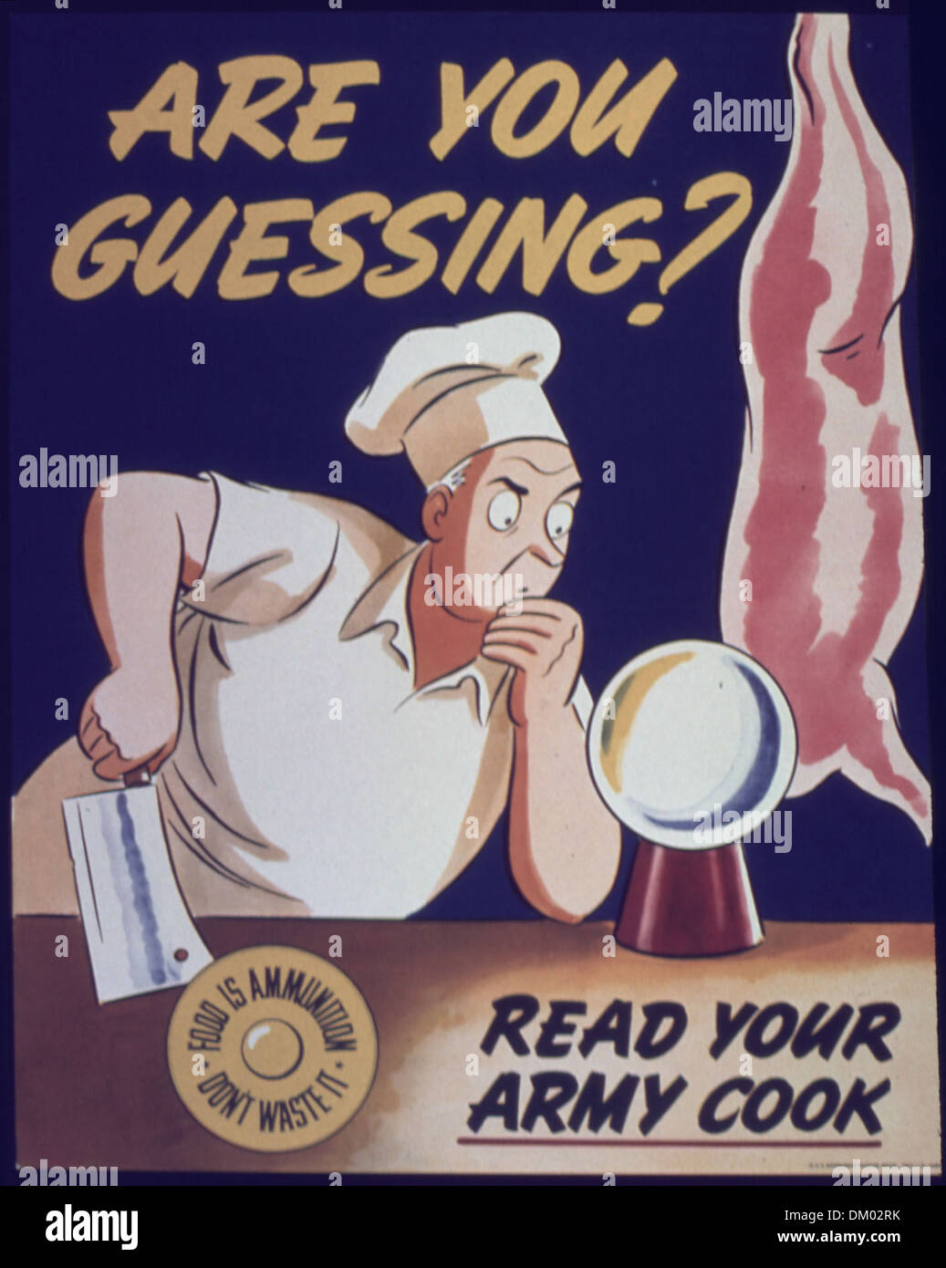 This World War II-era propaganda poster challenges citizens to avoid ...