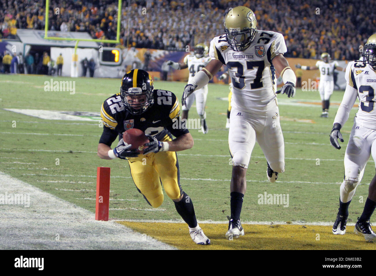 Jan. 05, 2010 - Miami Gardens, Florida, USA - 5 January 2010: Iowa ...