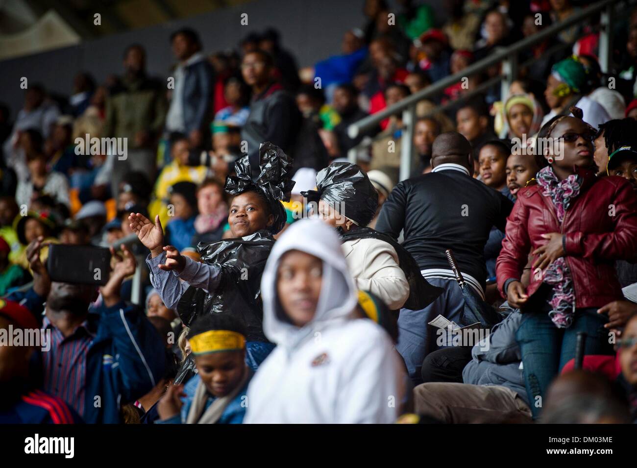 Johannesburg, South Africa. 10th Dec, 2013. People attending Nelson ...