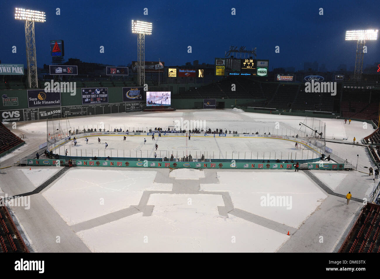 Frozen fenway hi-res stock photography and images - Alamy