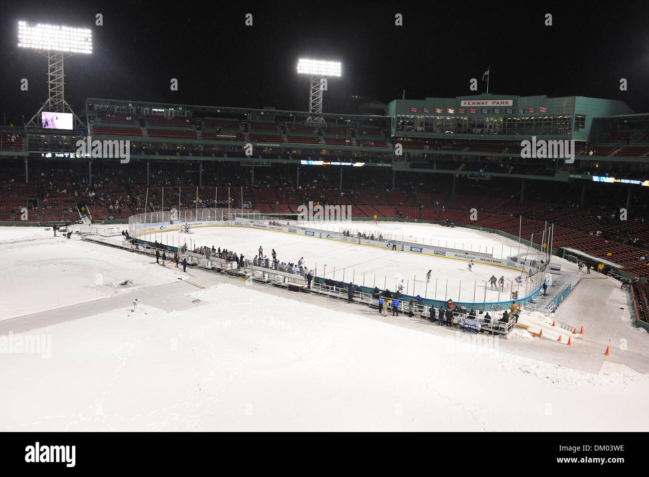 Frozen fenway hi-res stock photography and images - Alamy